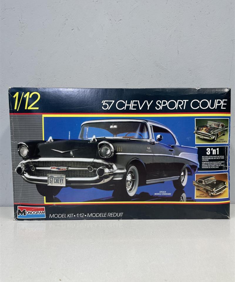 Monogram '57 Chevy Sport Coupe Model Kit - 💰 Tavara Rahaksi