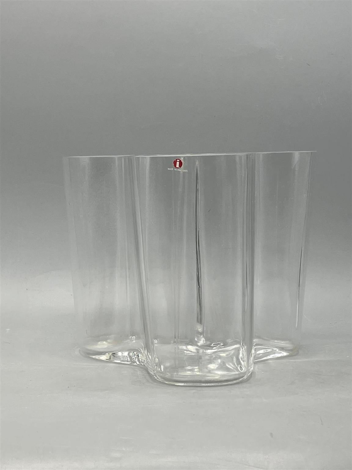 Iittala Aalto maljakko 160mm kirkas, Alvar Aalto - 💰 Tavara Rahaksi